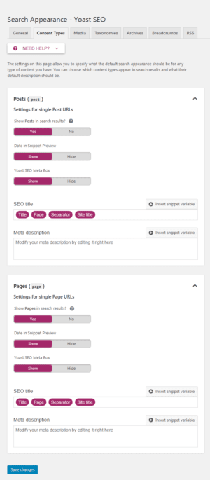 Yoast SEO Settings Tips And Checklist 2019 , WordPress SEO Tutorial