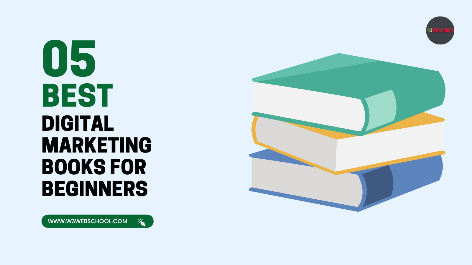5 Best Digital Marketing Books For Beginners W3 School