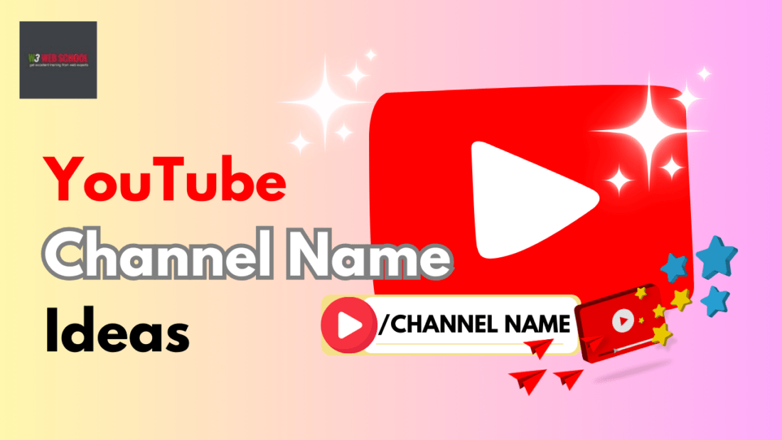 100+ YouTube Channel Name Ideas List For 2024