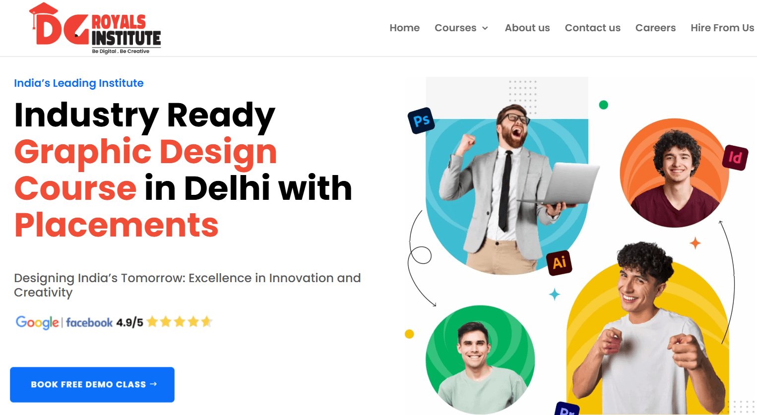 Top 10 Graphic Design Courses In Delhi [2025 Updated]