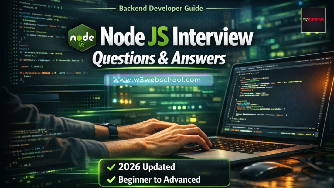 20+ Node JS Interview Questions And Answers [2026 Updated]
